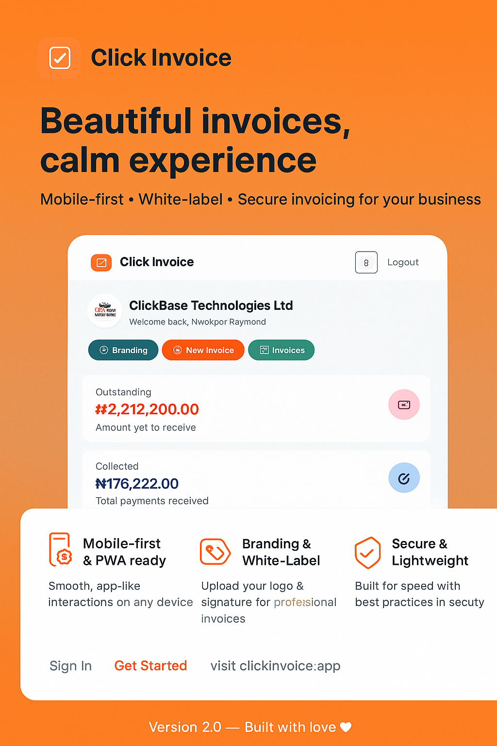 Click Invoice - Smart Invoicing On The Go